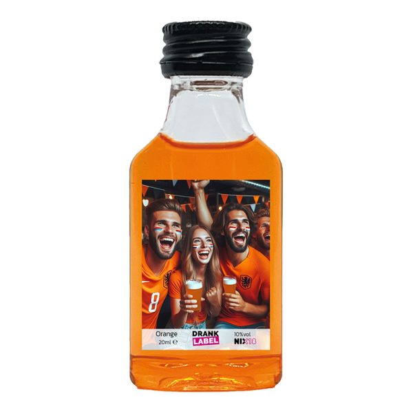 Oranje shotjes - DrankLabel